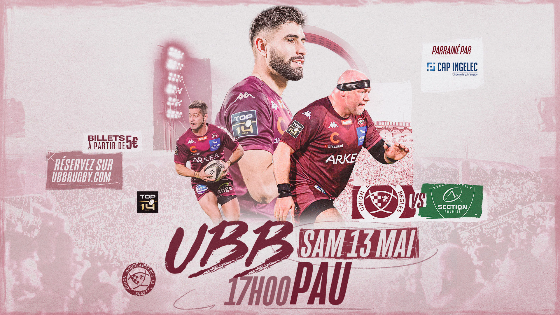 Ouverture de la billetterie UBB / Pau - Toutes les actus