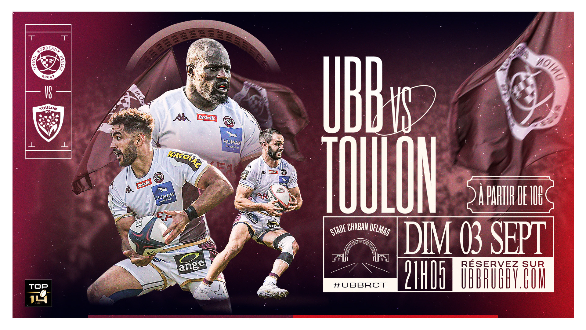 Le Collectif Métissé à Chaban pour UBB / RCT ! - Actualités - Union ...