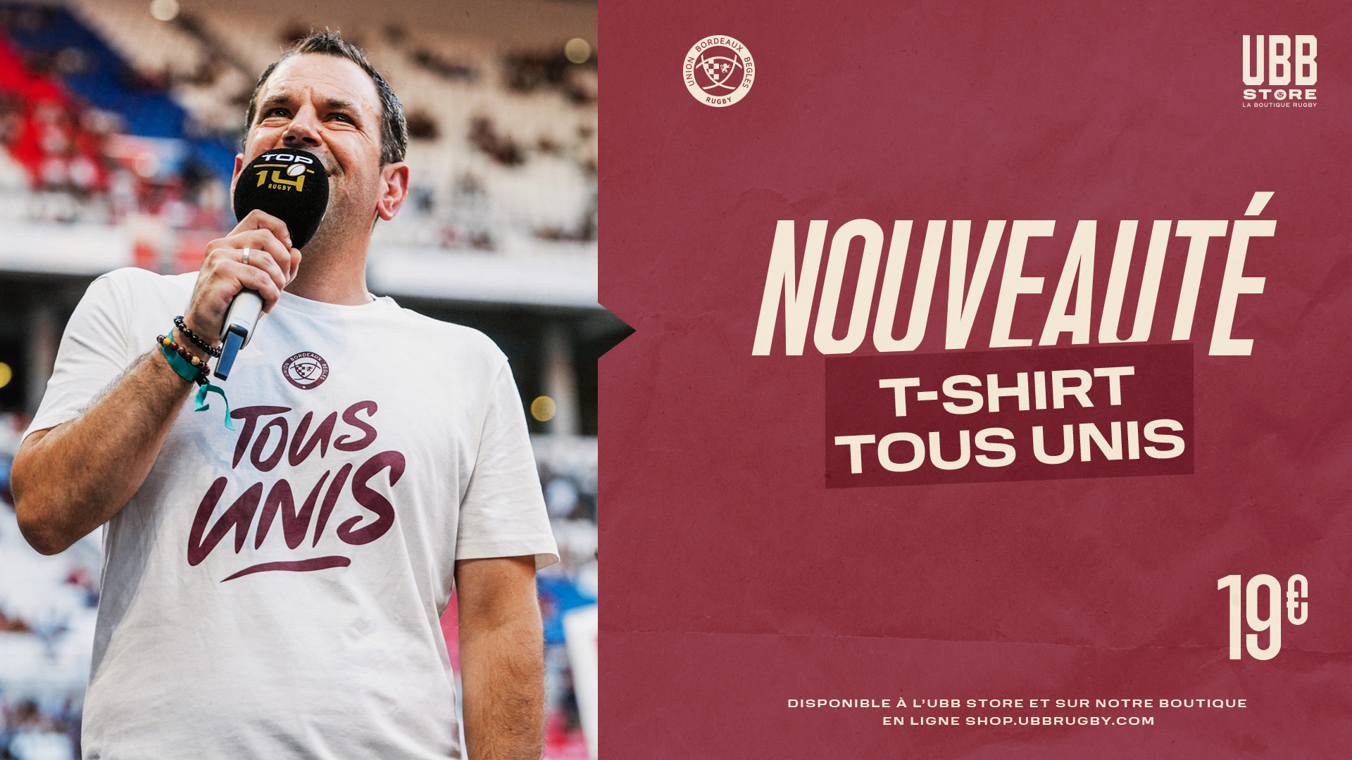 L'UBB Store présent sur les Fan Zones des Quinconces et du Stade Moga ...