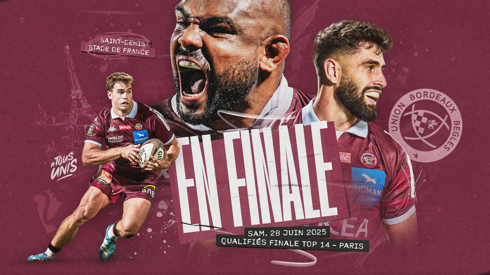Finale TOP 14 - Déplacement à Paris - Actualités - Union Bordeaux ...
