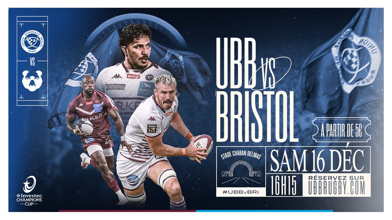 Ouverture de la billetterie UBB / Bristol ! - Actualités - Union ...