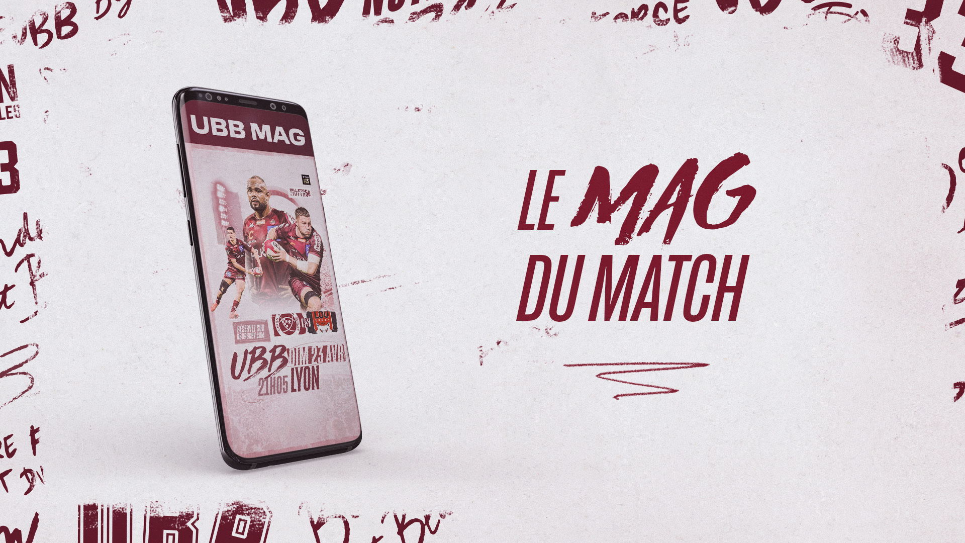 Le MAG du match UBB - Lyon - Actualités - Union Bordeaux Bègles (UBB ...