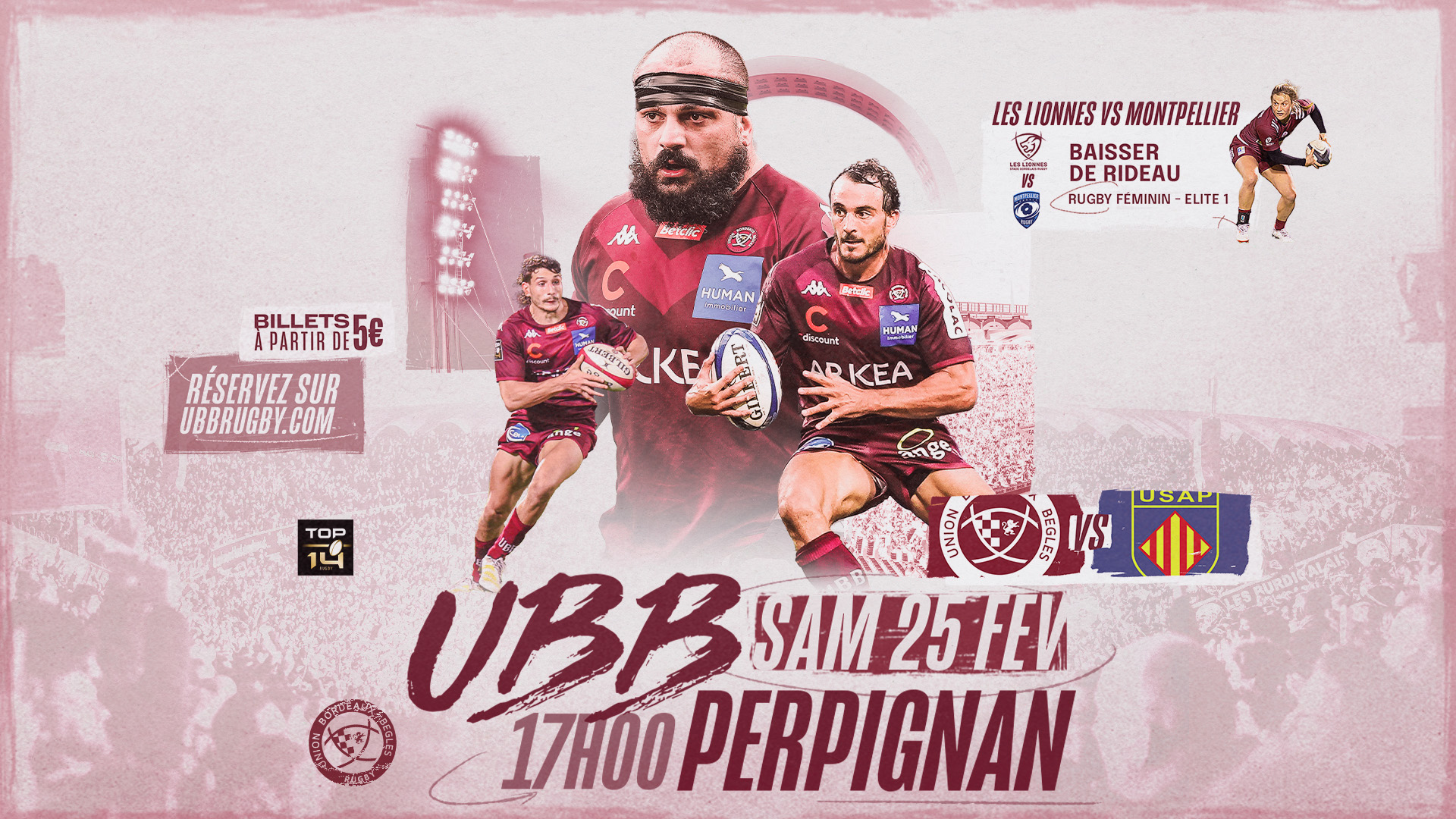 UBB / Perpignan, c'est samedi ! - Toutes les actus