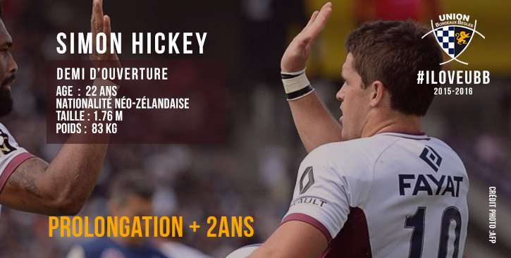 Simon Hickey prolonge à l'UBB - Actualités - Union Bordeaux Bègles (UBB ...