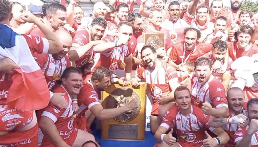 Langon, champion de France de Fédérale 1 - Actualités - Union Bordeaux ...