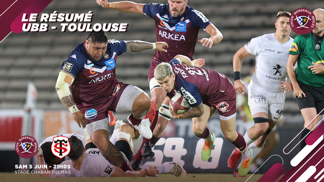 Vidéo : le résumé de UBB - Toulouse - Actualités - Union Bordeaux ...