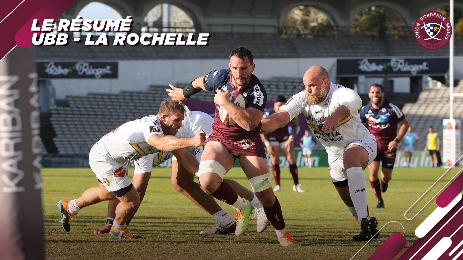 Le résumé de UBB - Stade Rochelais - Actualités - Union Bordeaux Bègles ...