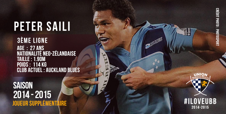 Peter Saili en tant que joueur supplémentaire, Nans Ducuing pour 2 ans ...