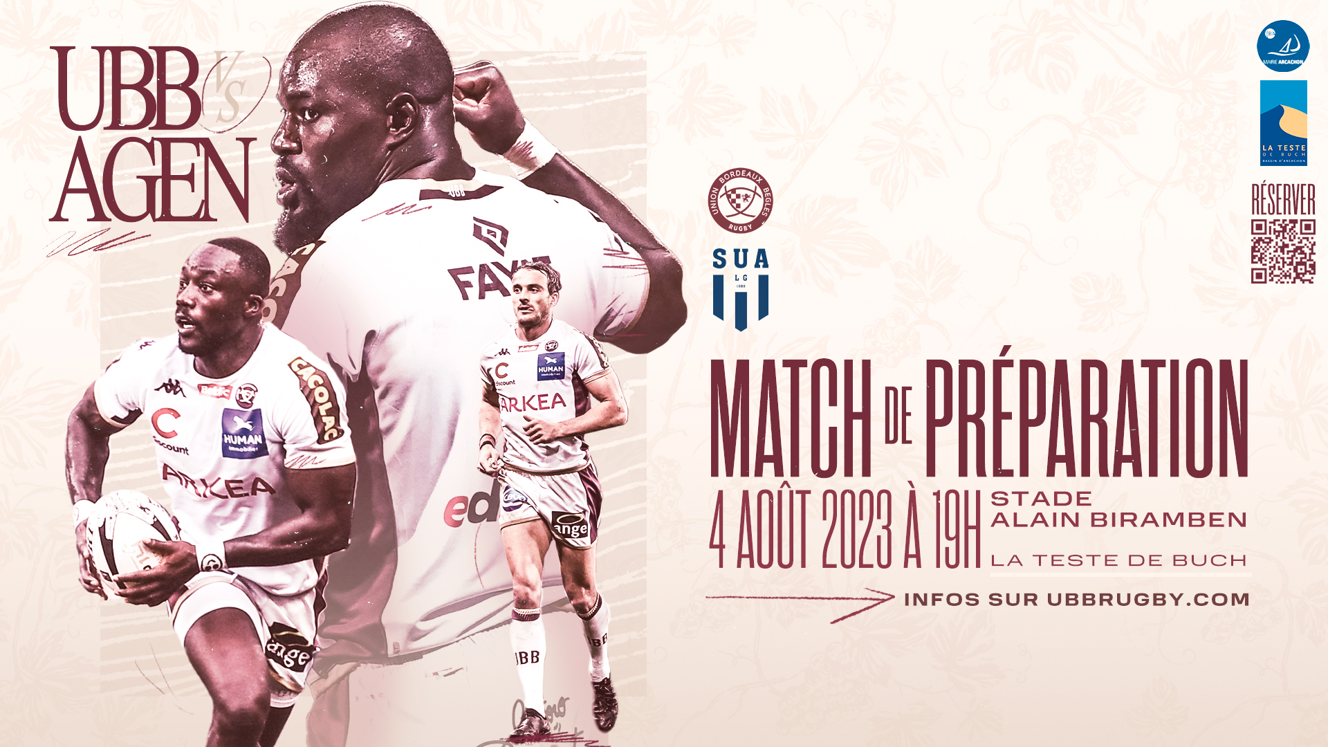UBB - Agen : la billetterie du premier match de prépa ouverte ...