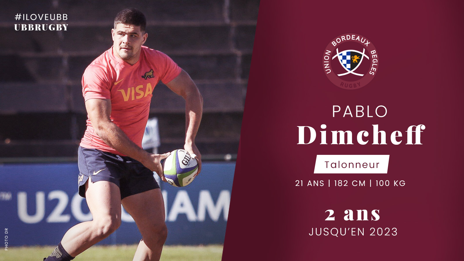 Dimcheff et Bielle-Biarrey s'engagent avec l'UBB - Actualités - Union ...