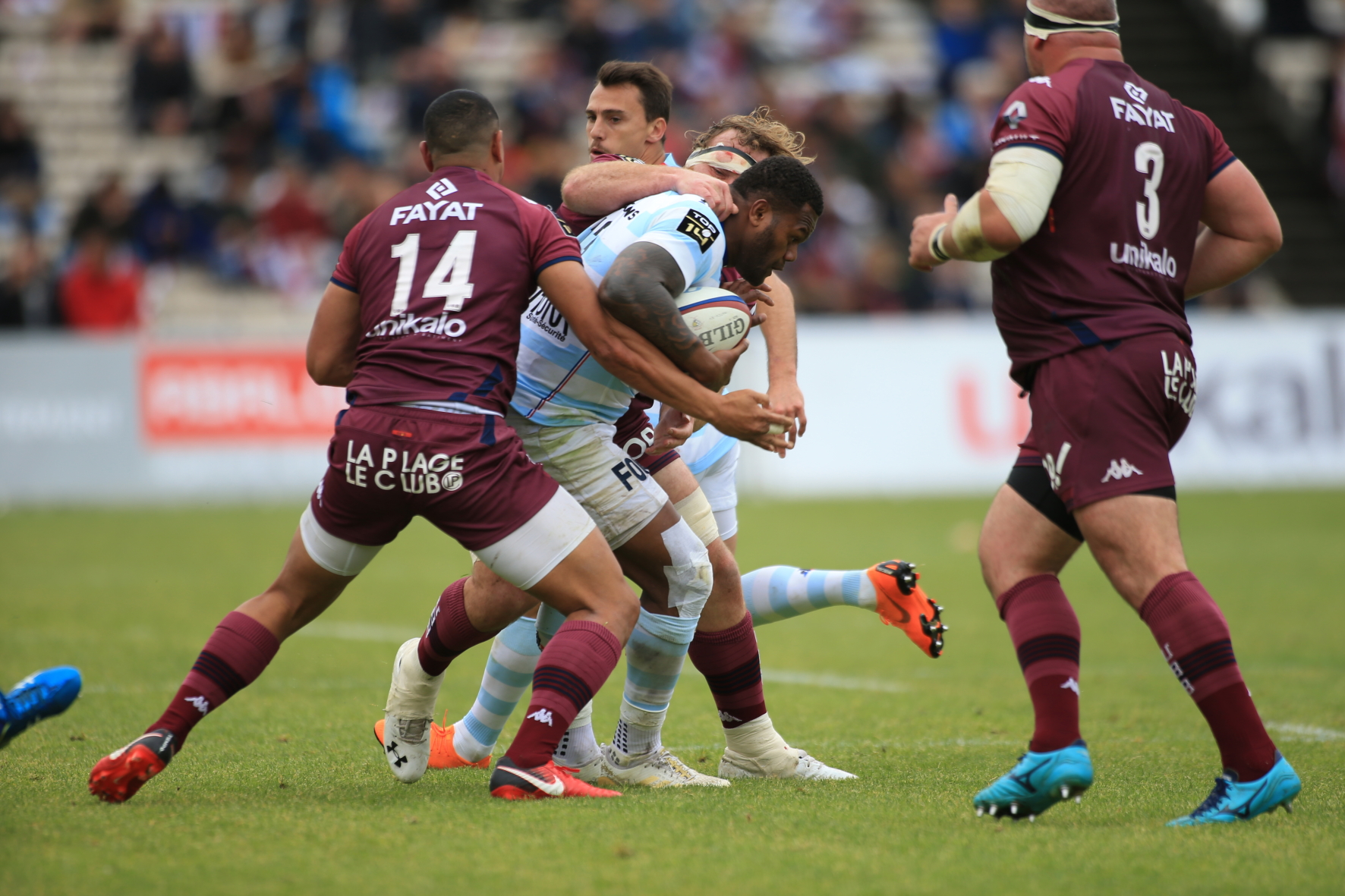 Une occasion manquée face au Racing 92 - Actualités - Union Bordeaux ...