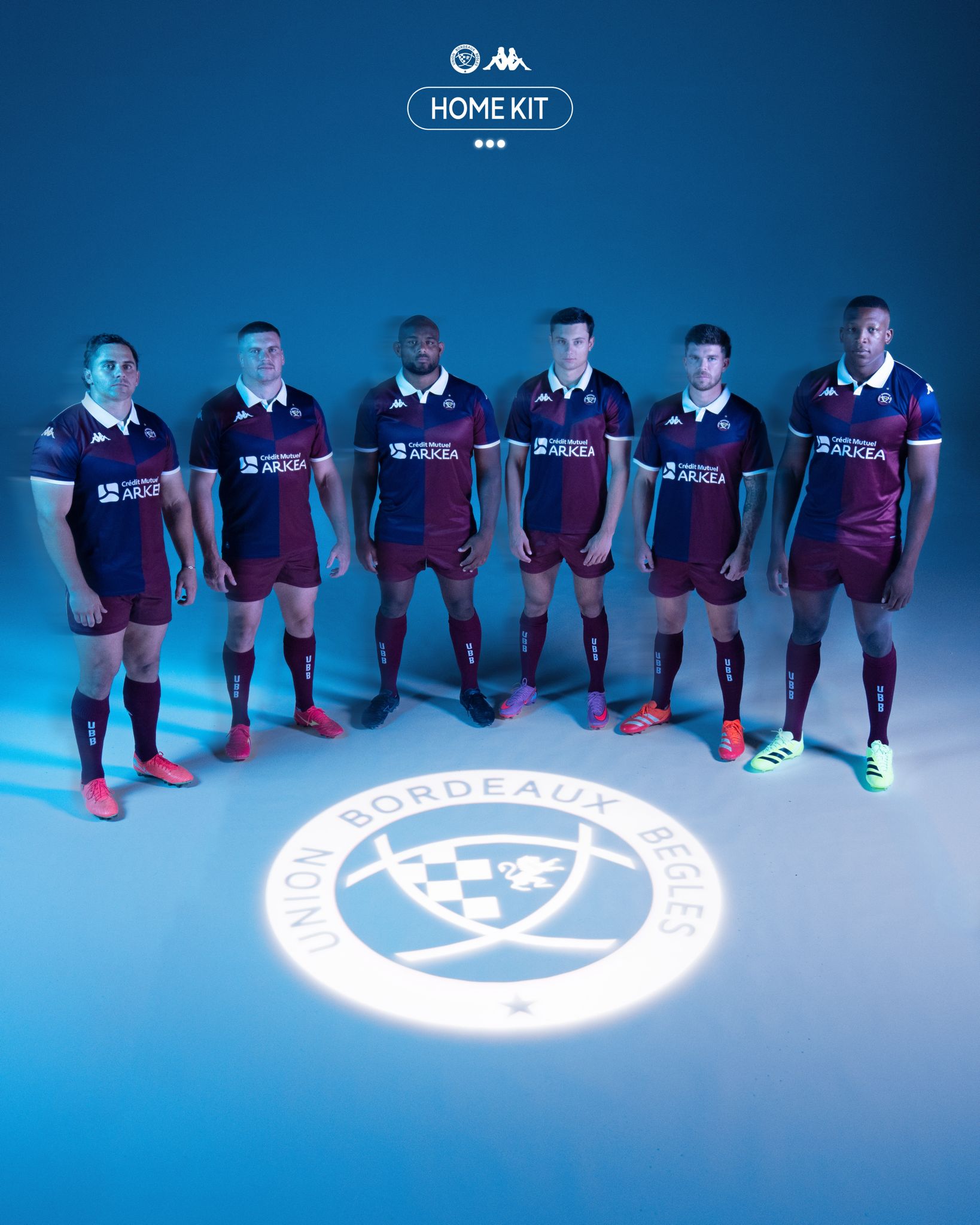 Découvrez le nouveau maillot domicile de l'UBB pour la saison 2025-2026 ...