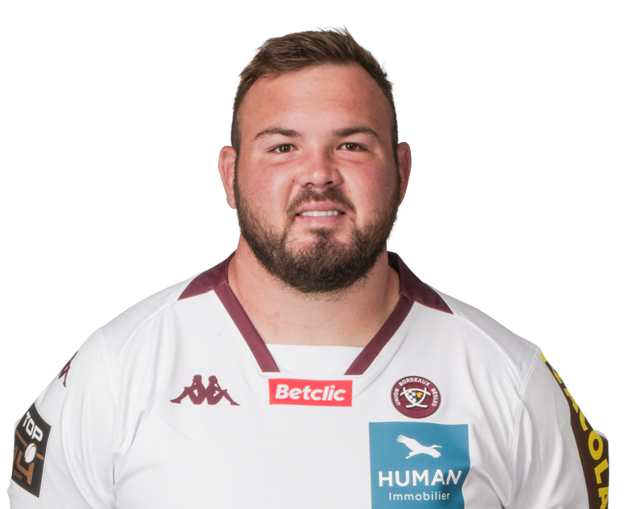 Carlü SADIE - Équipe première - Union Bordeaux Bègles Officiel (UBB Rugby)